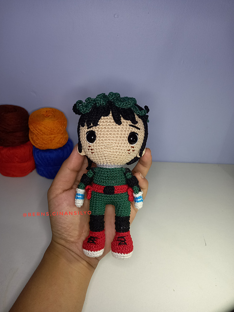 Ravelry: One For All Hero Deku pattern by Bernadette Pidot