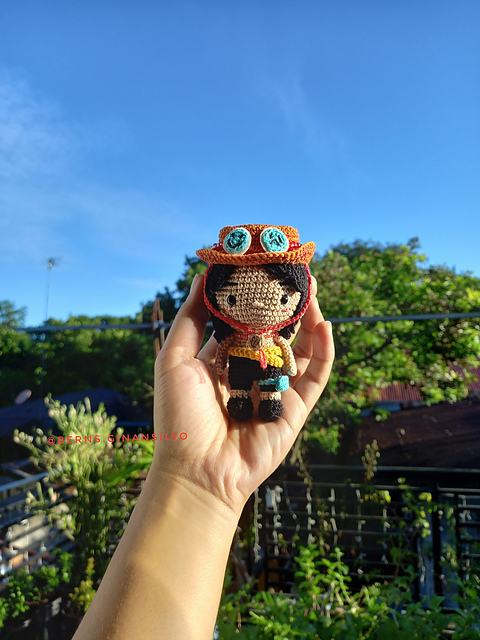 Ravelry: Pirate Fire Fighter Chibi pattern by Bernadette Pidot