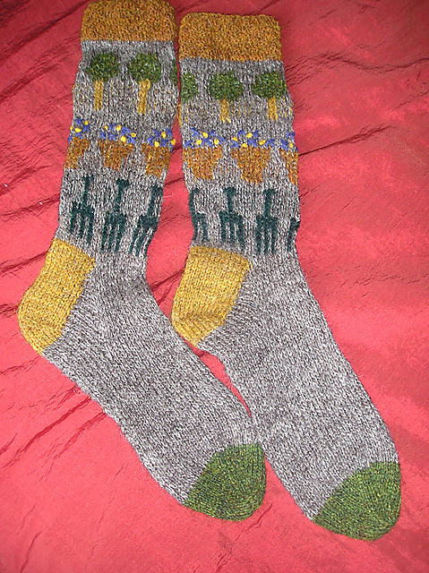 Ravelry: Gardener's Socks pattern by Rita Taylor