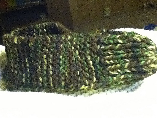 Ravelry: Double Yarn Knit Slippers pattern by Debra G. Proctor and ...