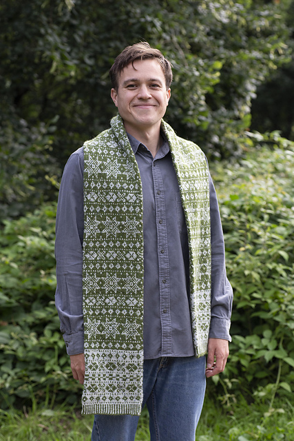 Ravelry: Snowflake Scarf pattern by Martin Storey
