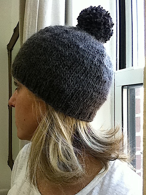 Ravelry: Simple Pom Pom Hat pattern by Bess Dulany