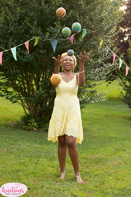 Ravelry: Mosaic Bocce Balls pattern by Bethany Henderson