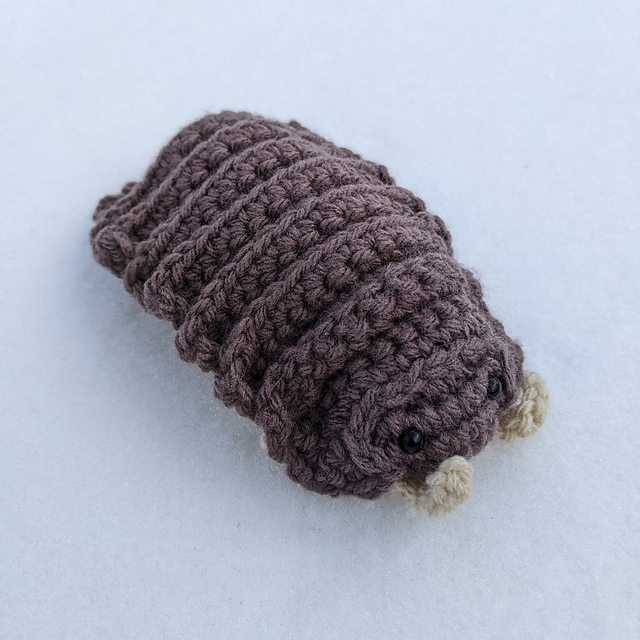 Ravelry: Realistic Isopod pattern by Bethany Klassen