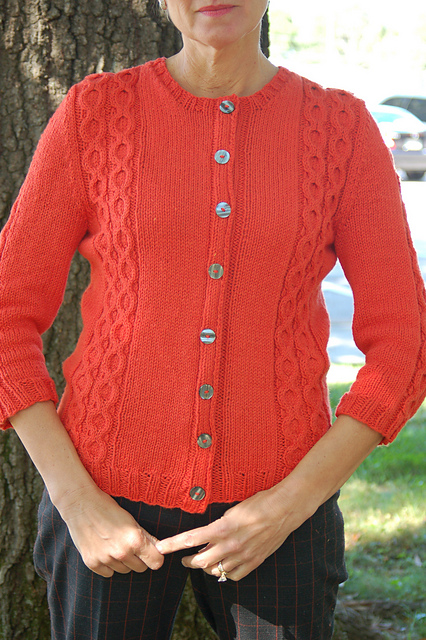 Ravelry: Cable Stitch Cardigan pattern by Vogue Knitting