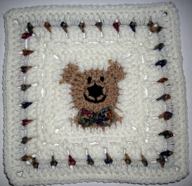 Ravelry: Friendship Bear Square pattern by Elizabeth Ham