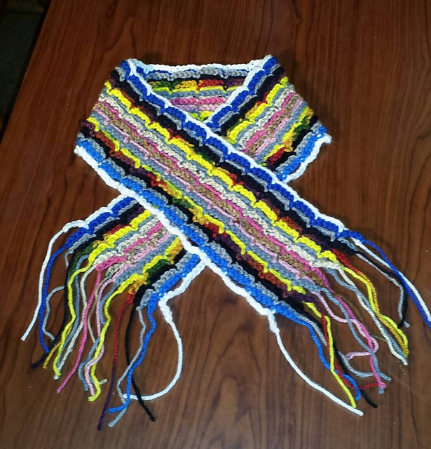 Ravelry: Josephs Coat Scarf pattern by Elizabeth Ham