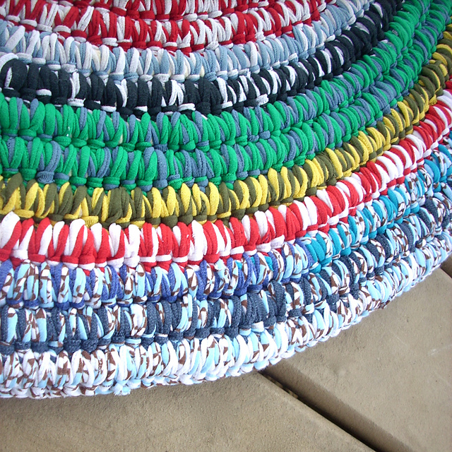 Ravelry: bethmo's Coiled T-shirt (tarn) Rug