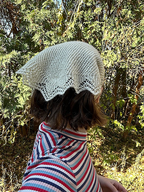 Ravelry: Lace Bandana pattern by Bethany