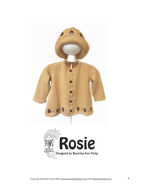 Ravelry: Rosie pattern by Beverley Ann Finlay
