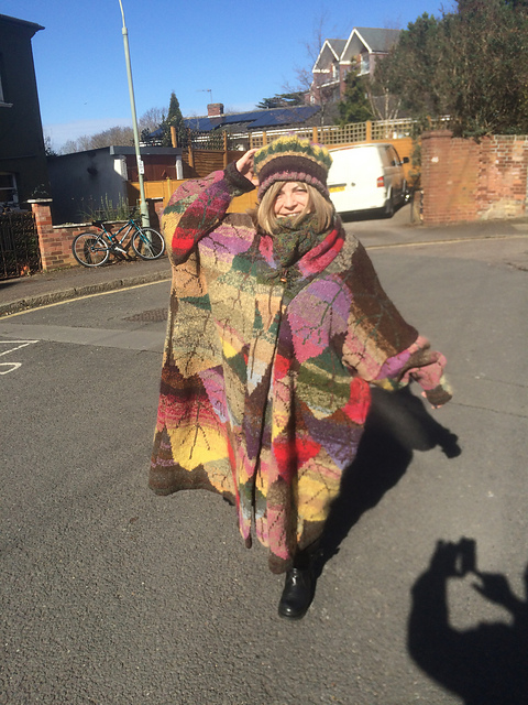 Ravelry: #15 Long Leaf Coat pattern by Kaffe Fassett