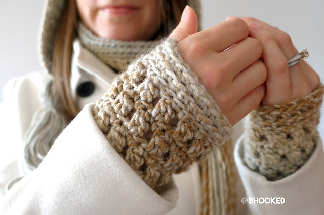 Ravelry: Gift Set: Colorscape Wrist Warmers pattern by B.Hooked Crochet ...