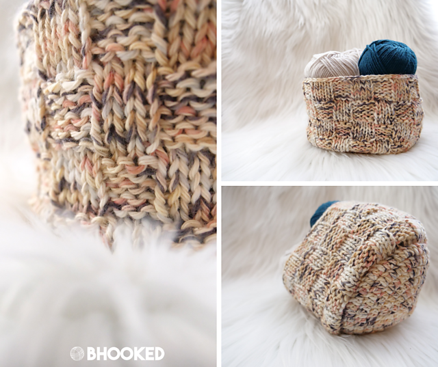 Ravelry: Blended Stitches Basket pattern by B.Hooked Crochet & Knitting