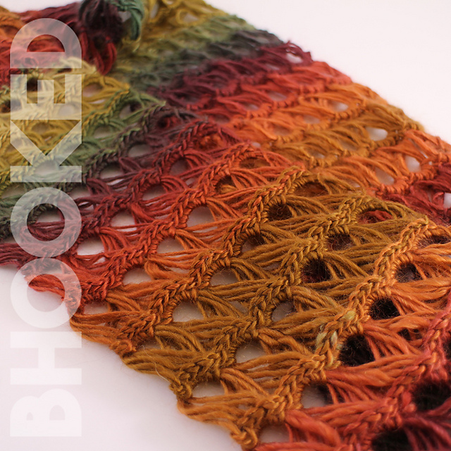 Ravelry: Broomstick Lace Infinity Scarf pattern by B.Hooked Crochet ...