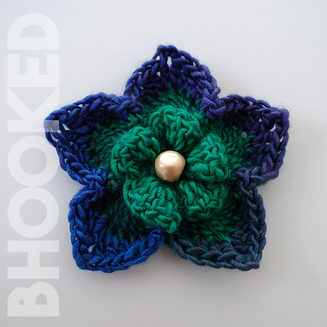 Ravelry: Lovely Layers Flower pattern by B.Hooked Crochet & Knitting