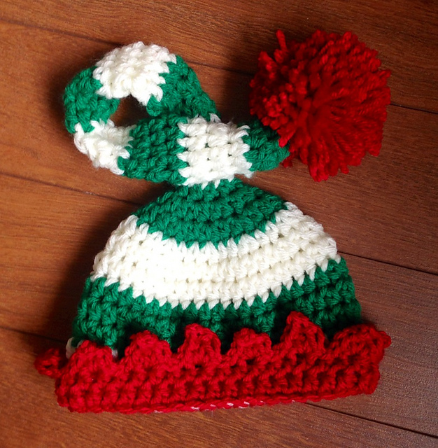 Ravelry: Preemie/Newborn Elf Hat pattern by The Dainty Daisy