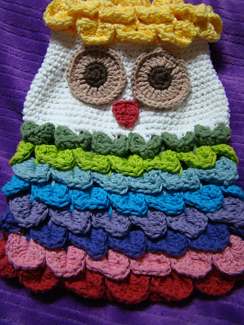 Ravelry: Owl Backpack pattern by The Dainty Daisy