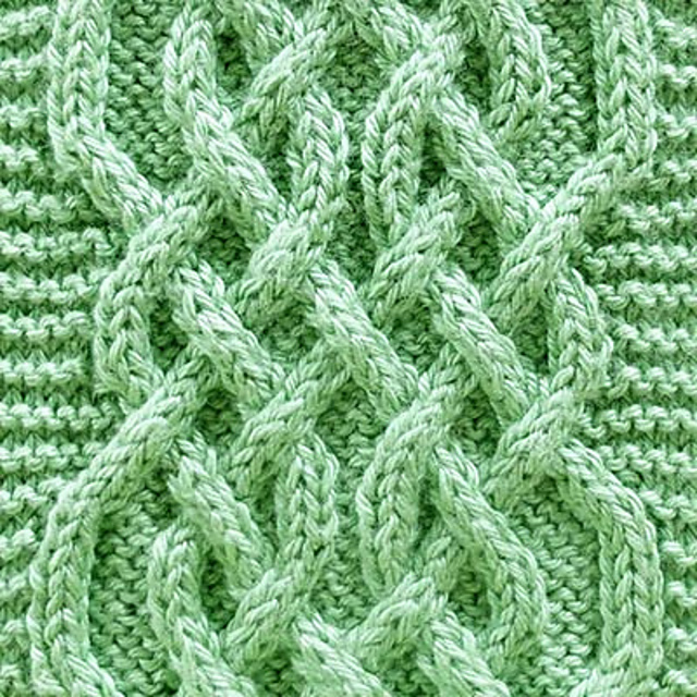 Ravelry: Celtic Weave Scarf pattern by nalhcib