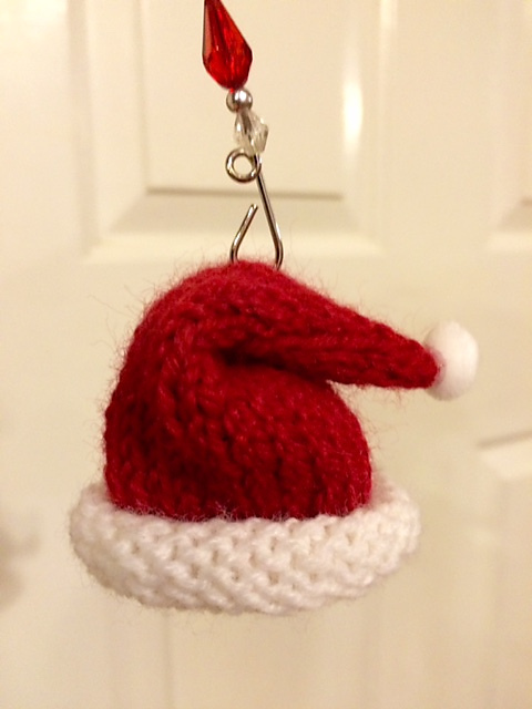 Ravelry: Small Santa Hat Ornament pattern by Page Adams