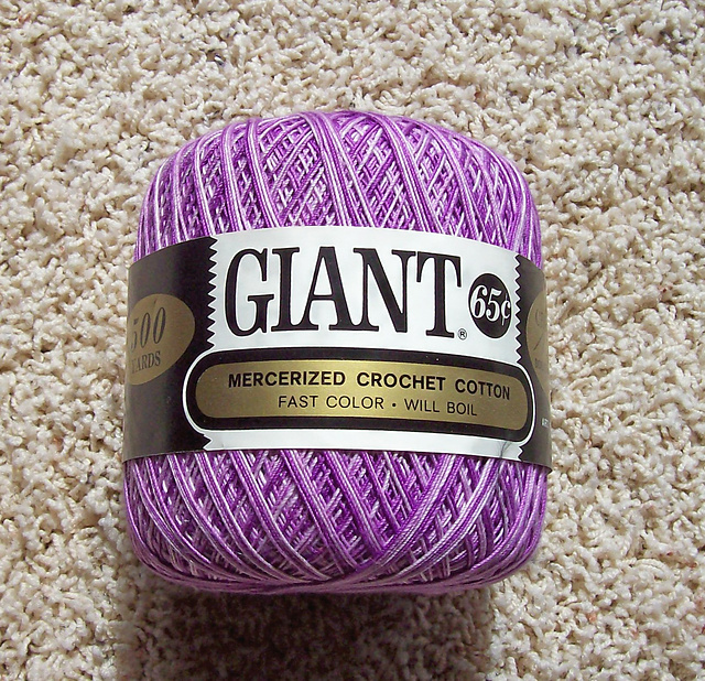 Ravelry: American Thread Company Giant Mercerized Crochet Cotton