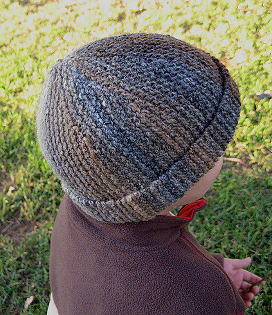 Ravelry: Sideways Shortrow Watch Cap pattern by Barb Burri