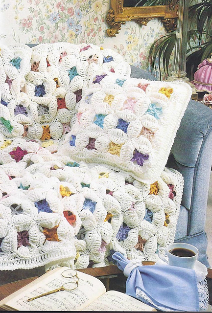 Ravelry: Cathedral Window pattern by Annie's Attic