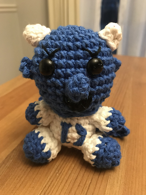 Ravelry: Evil Blue Devil pattern by Kathryn Bishop