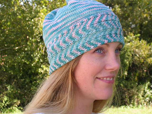 Ravelry: Chevronic Hero Hat pattern by Angela Funk