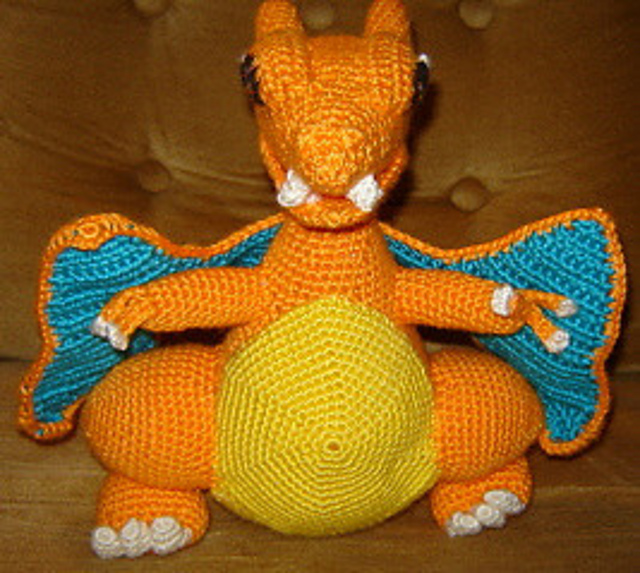 Ravelry: Pokemon Charizard Look Alike pattern by Elizabeth Mareno