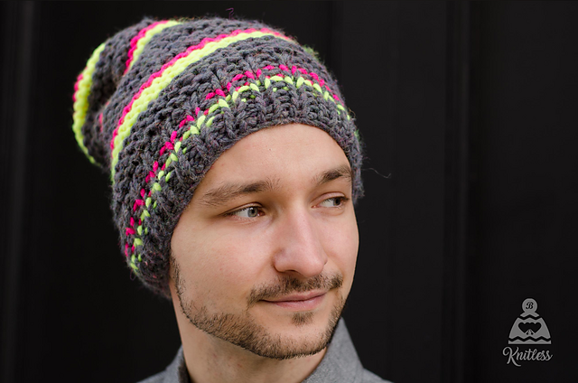 Ravelry: Neon Pop Bobble Hat pattern by Bored Knitless!