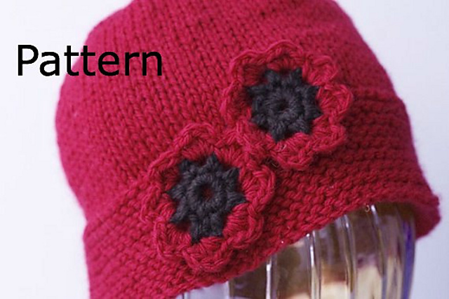Ravelry: Red Poppy Hat pattern by Judy Stalus