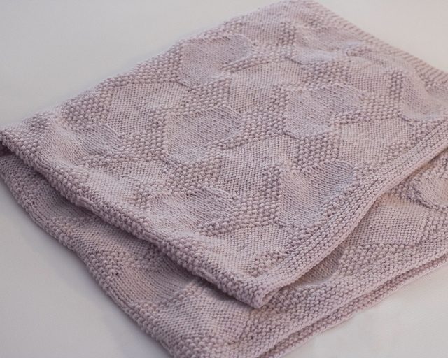 Ravelry: Heart Baby Blanket pattern by Judy Stalus