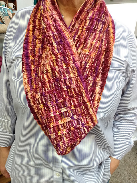 Ravelry: Lodi Color Play Cowl pattern by Catherine Kaltenbach