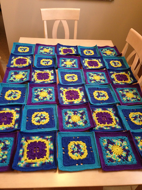 Ravelry: blackplanet's Bright Blanket