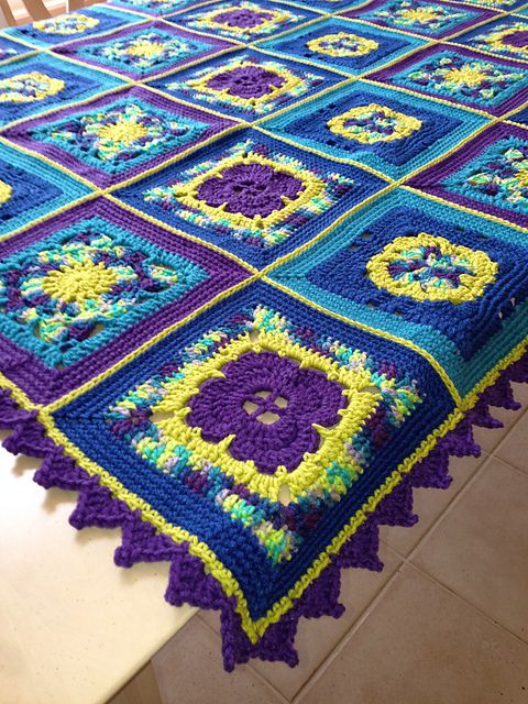 Ravelry: blackplanet's Bright Blanket