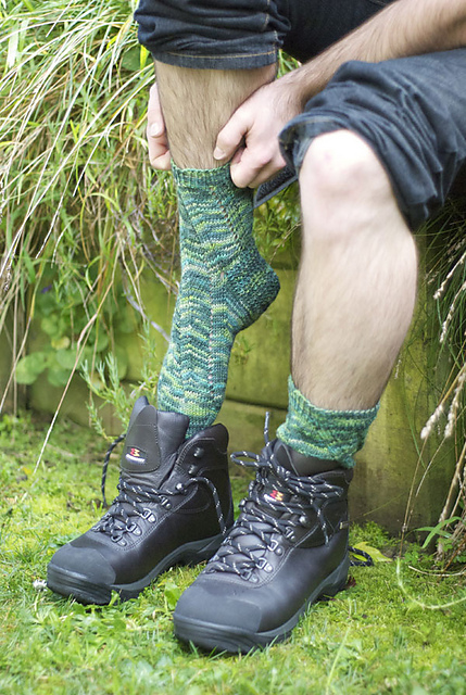 Ravelry: Walk in the Bush Socks pattern by Belinda Hope