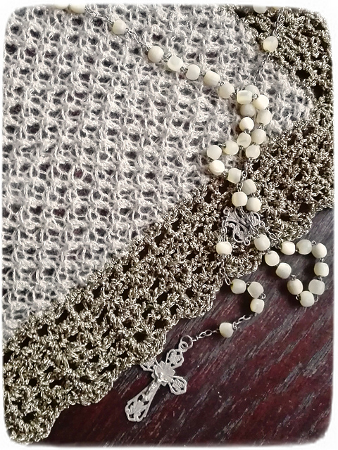 Ravelry: Lace Mantilla pattern by Thiriez & Cartier-Bresson