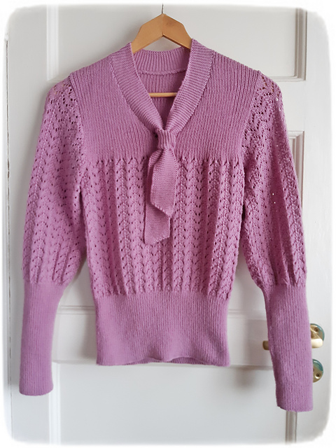 Ravelry: Becoming Knitted Lace Jumper pattern by Madame Weigel