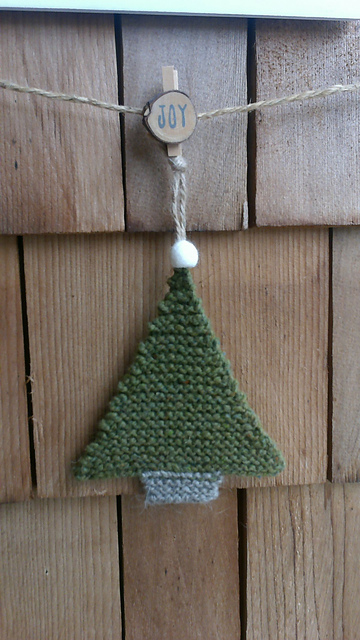 Ravelry: Wee Woolly Trees Garland pattern by Carole-Ann Klar
