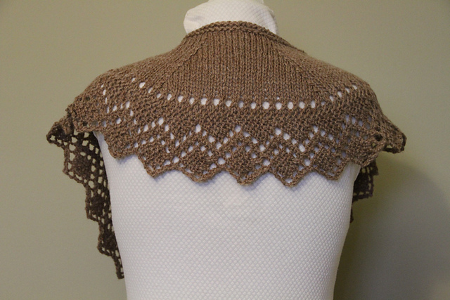 Ravelry: Curved Shoulder Scarf pattern by Barb Padwicki