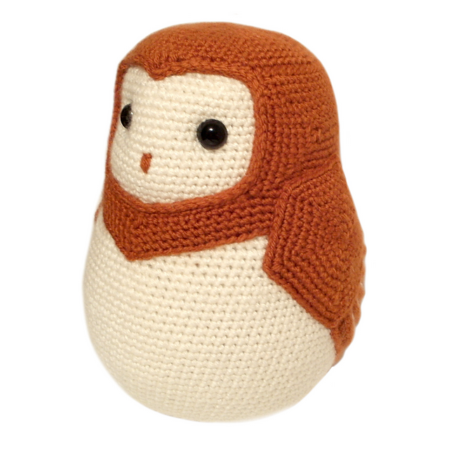 Ravelry: Alistar the Barn Owl pattern by Kelsey Liggett