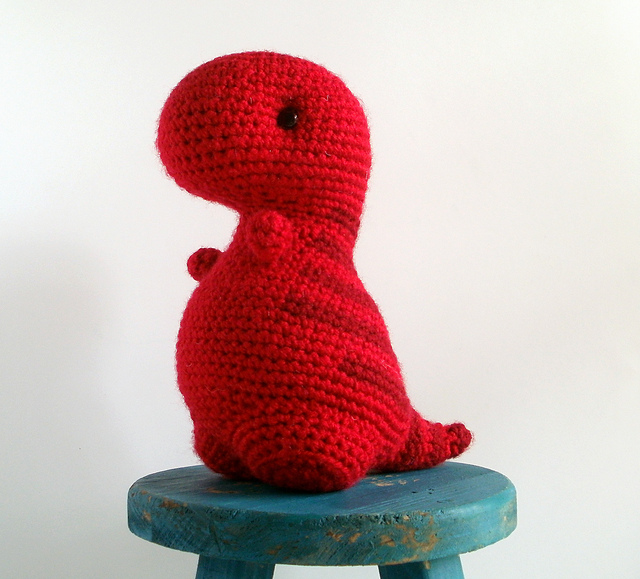 Ravelry: Timothy the T-Rex pattern by Kelsey Liggett