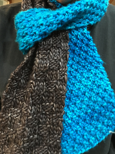 Ravelry: Happy Mistake Scarf pattern by Bree McKee-Miller