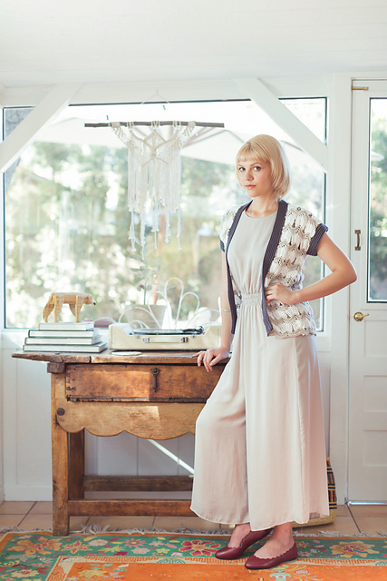 Ravelry: Lotus Cap Sleeve Kimono pattern by Beth Nielsen