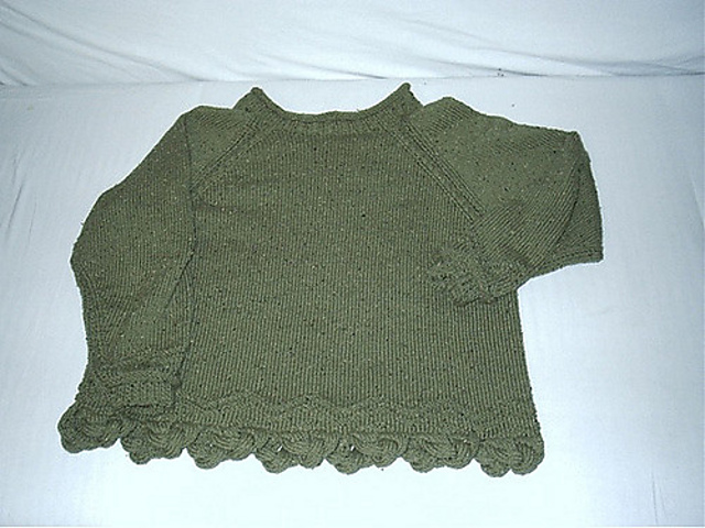 Ravelry: Short Raglan Sweater pattern by Amanda Griffiths