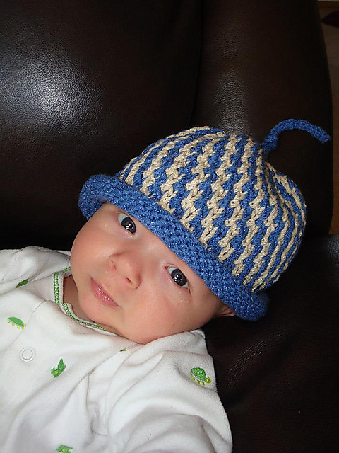 Ravelry: Jake's Infant Hat pattern by Linda Nolan