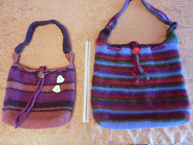 Ravelry: KNIT College Tote pattern by Merri Purdy - Purdy Sweet Crochet