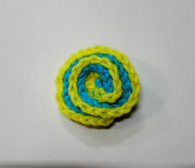 Ravelry: Easy Spiral Flower pattern by Crochet with Clare