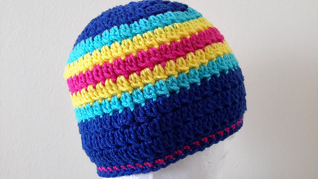 Ravelry: Lazy Cluster Hat pattern by Crochet with Clare