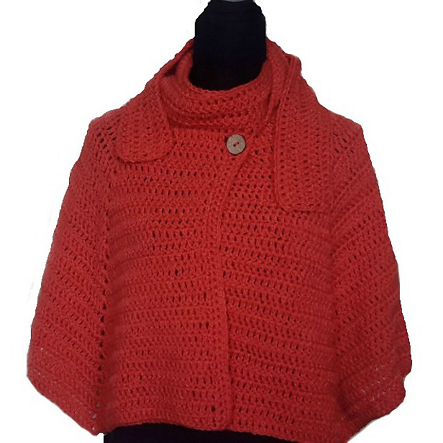 Ravelry: Cape pattern by Crochet with Clare
